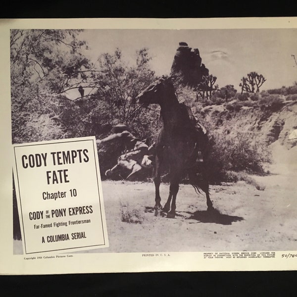 Pony Express Card - Etsy