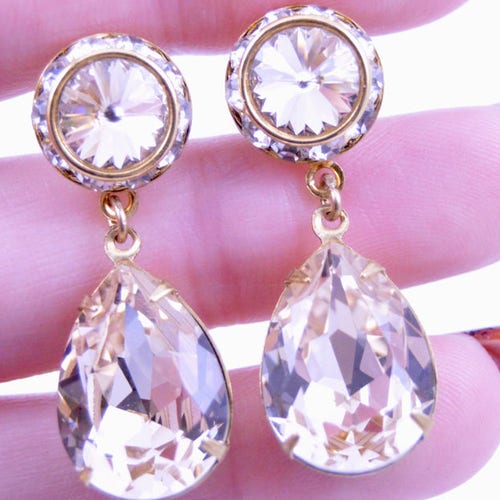 Crystal Victoria Party Plugs Gauges /8g 6g 4g 2g 0g 00g | Etsy