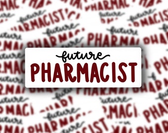 Future Pharmacist Sticker - Etsy