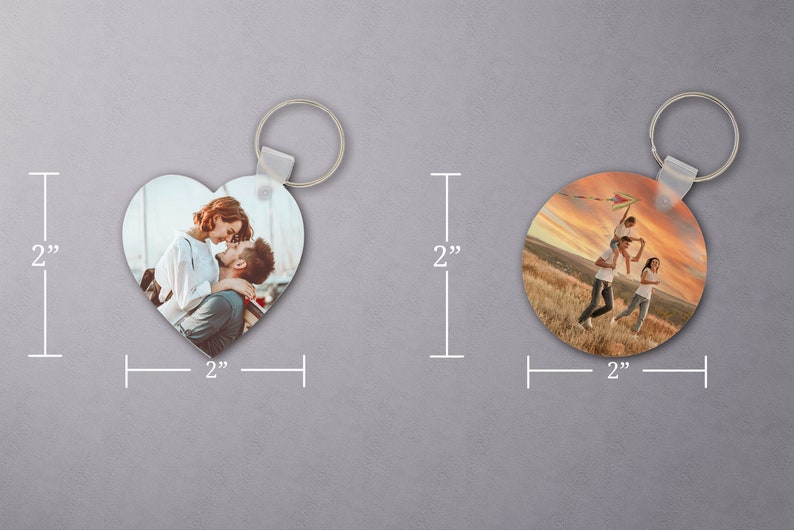 Photo Keychain Custom Photo Keychain Keychain Personalized - Etsy