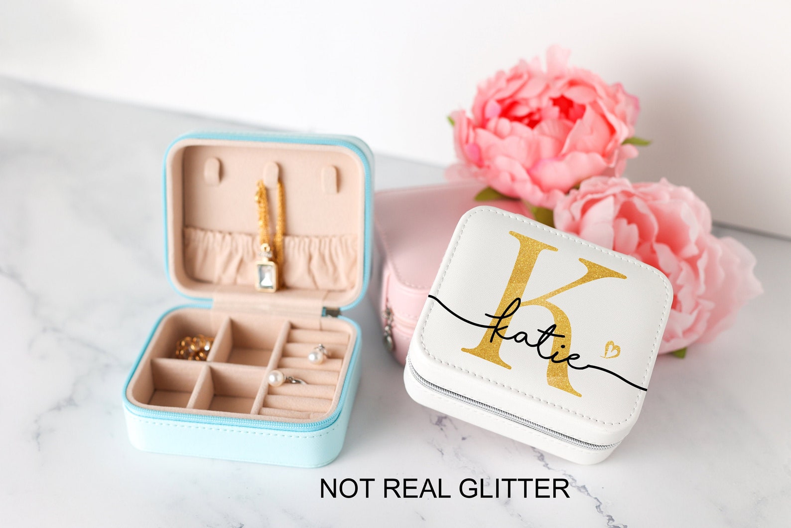 Jewelry Box Custom Jewelry Box Jewelry Ring Box Travel Jewelry | Etsy