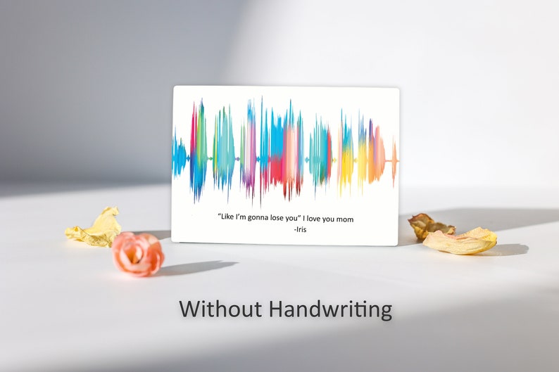 Sound Wave Art Handwriting Gift Sound Wave Sound Gifts Custom - Etsy