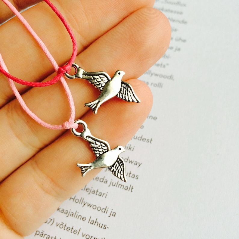 Bird wish bracelet Dove bracelet friendship bracelets Love | Etsy