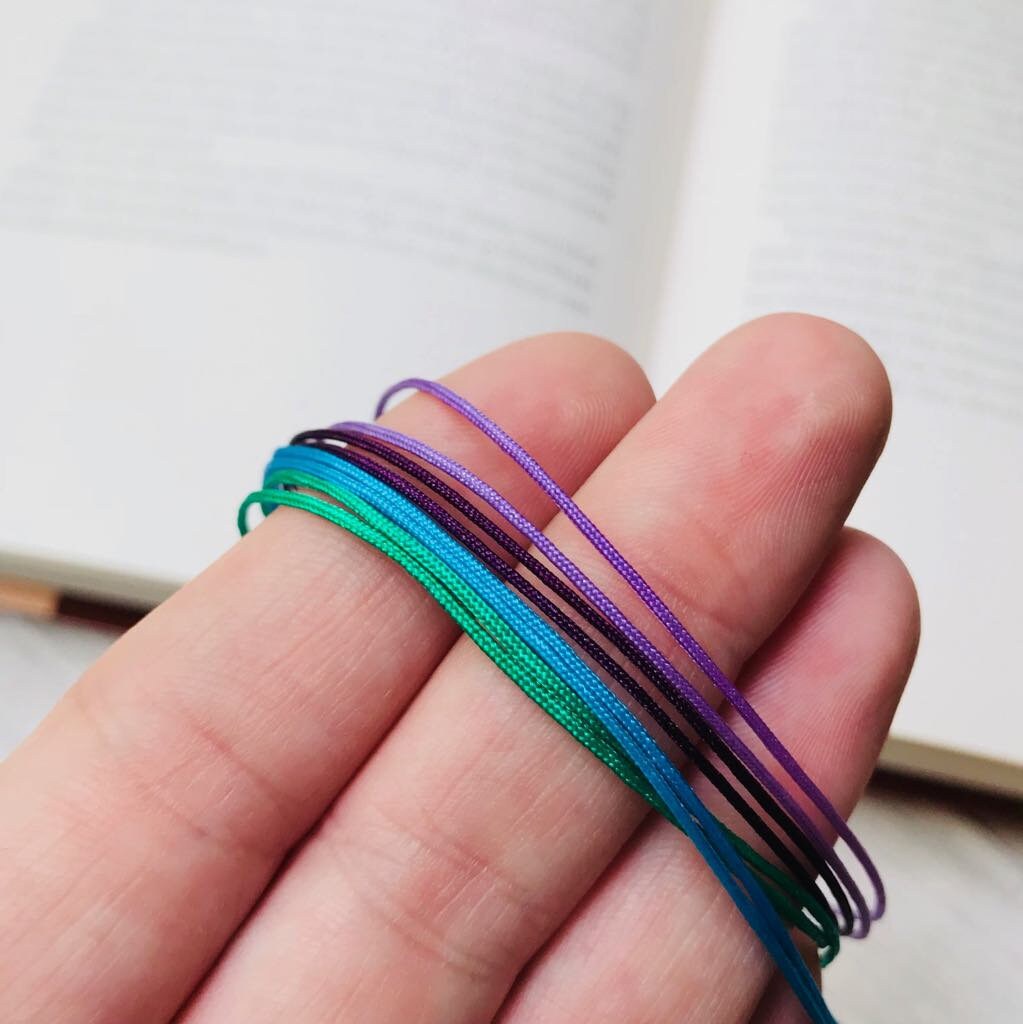 Adjustable String Bracelet, Thin Bracelet, Adjustable Men Woman Surfer ...