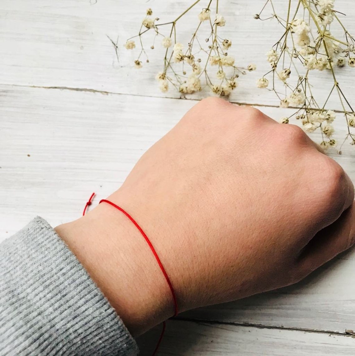 Adjustable Men Woman String Bracelet Ultra Thin Cord Surfer | Etsy