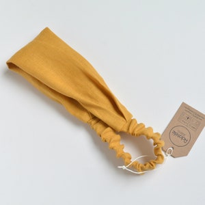 Linen Fitness Headband Workout Hair Bandana Expandable - Etsy