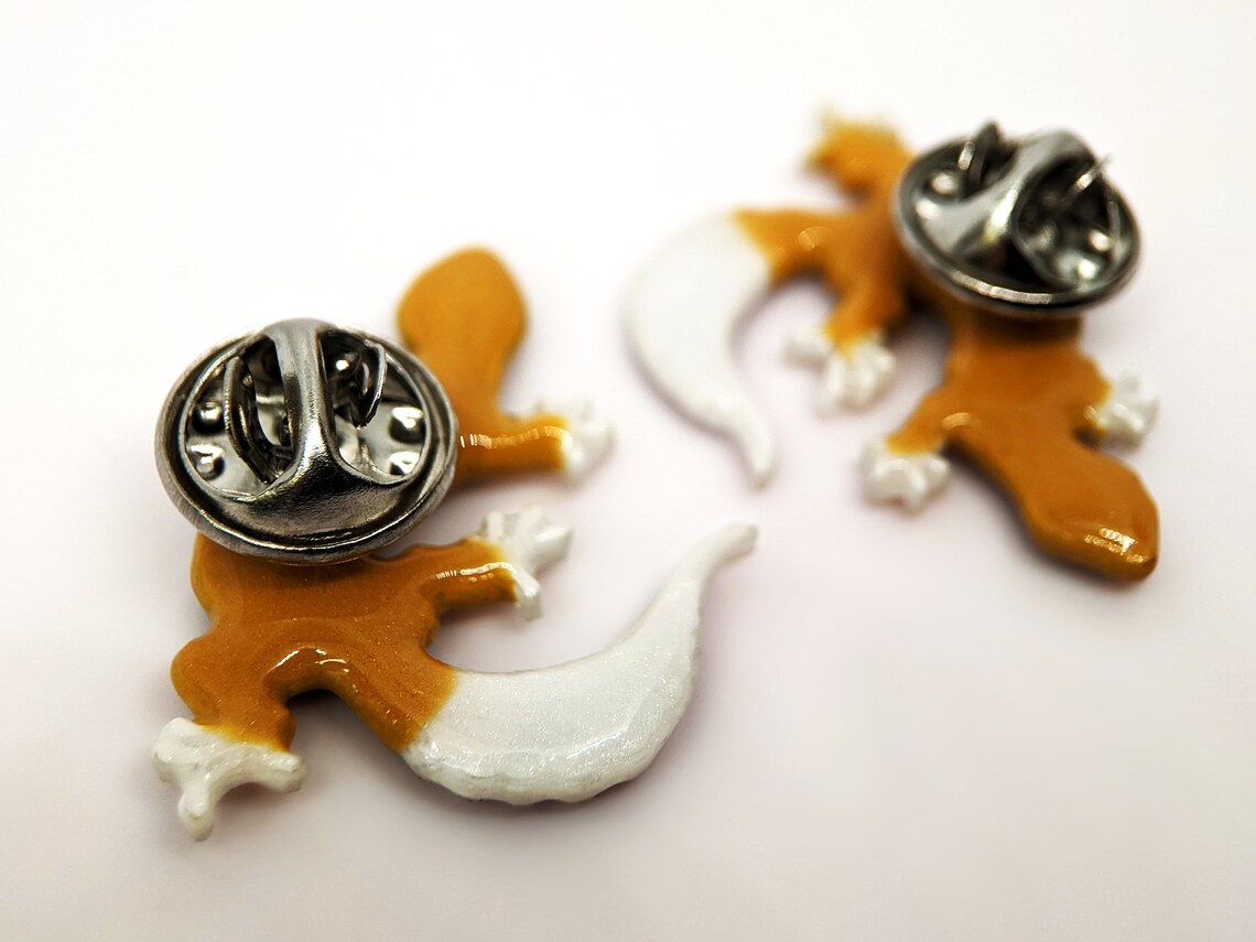 Leopard Gecko Lapel Pin - Etsy