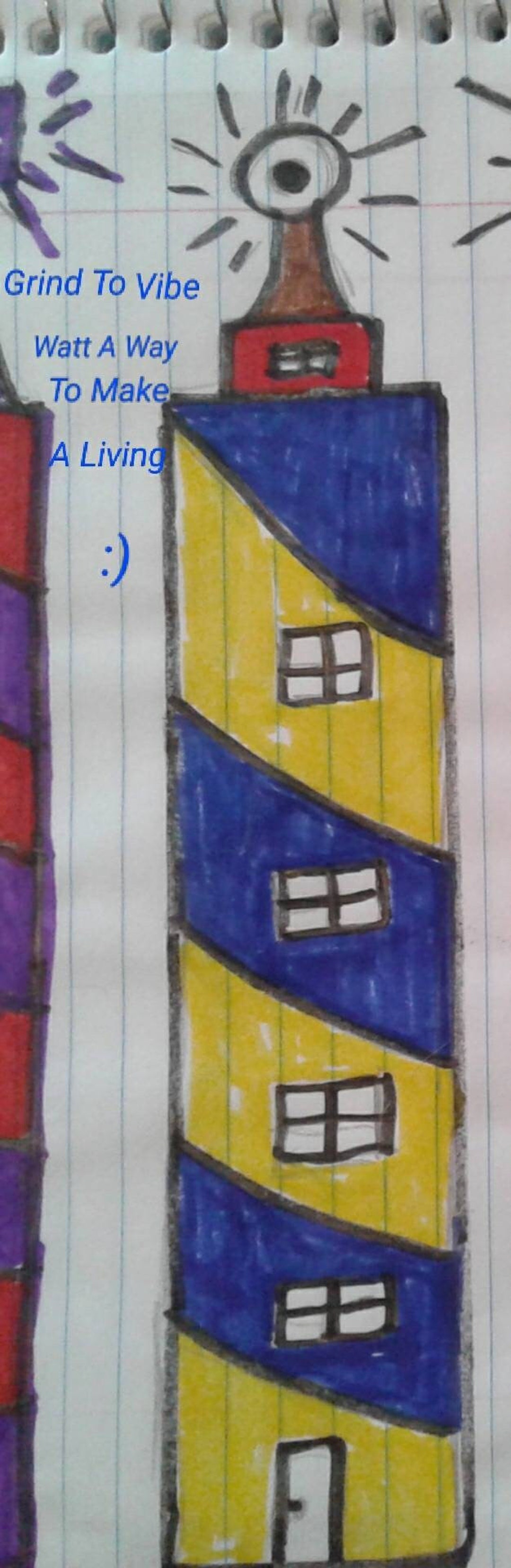 Grind to Vibe Pencil Sketch Drawing - in A Digital File - See Item ...