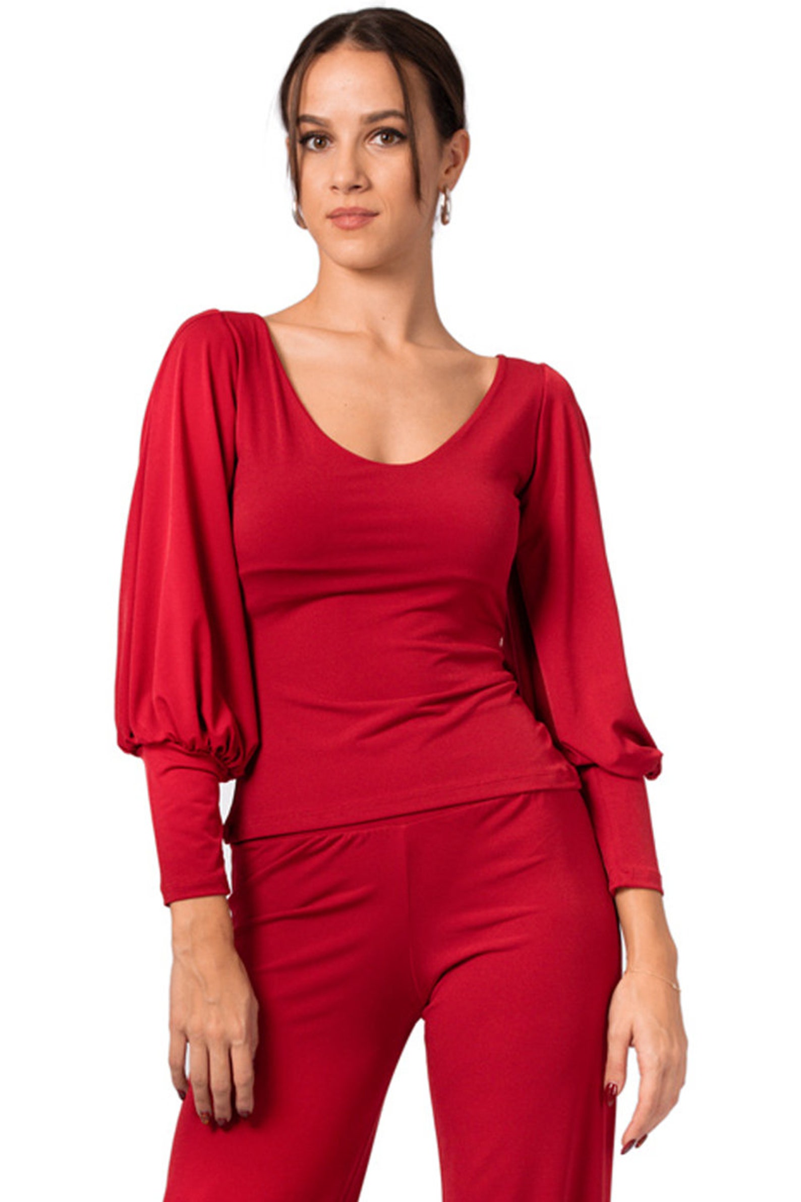 Argentine Tango Dance Top With Long Split Sleeves - Etsy