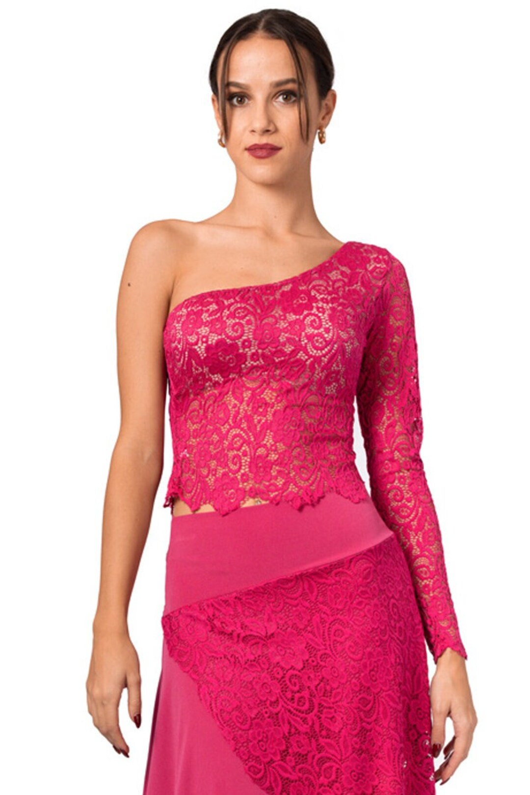 Argentine Tango Top, Evening Lace Top, Salsa Dance Top, Latin ...