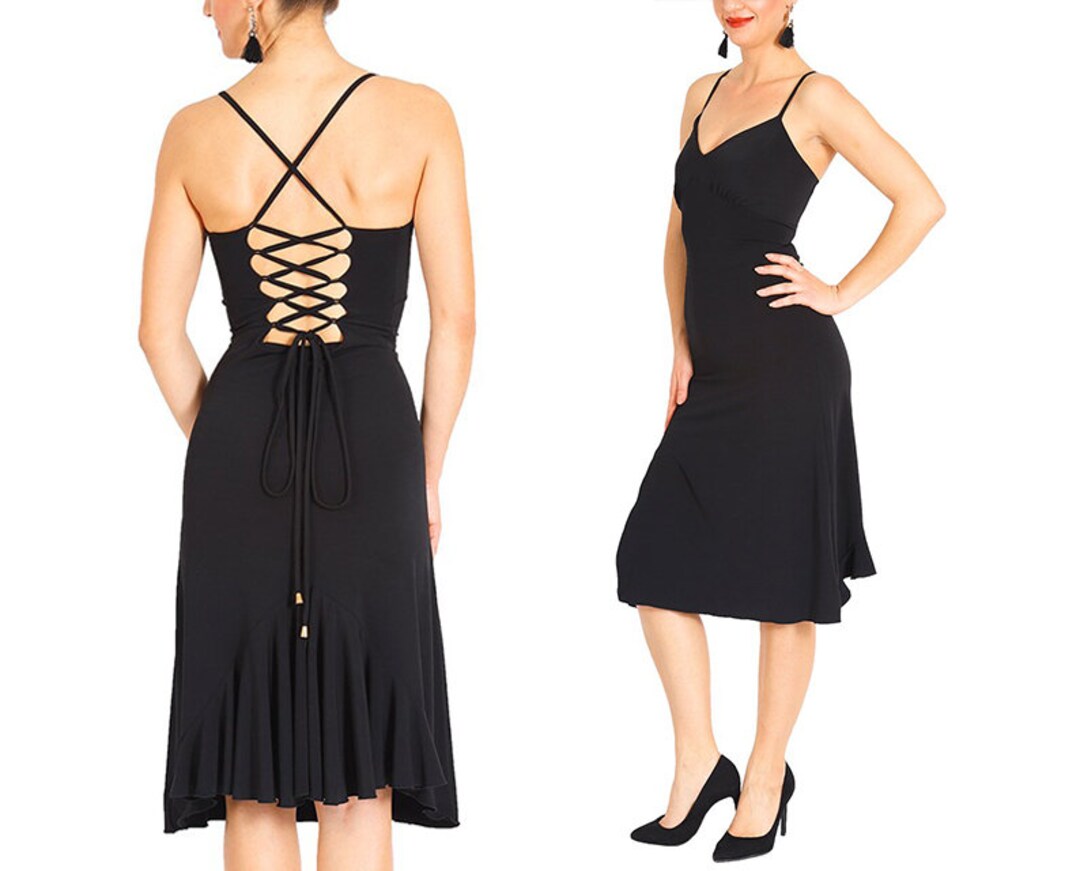 Argentine Tango Dress Milonga Dress Salsa Dance Dress Sexy - Etsy