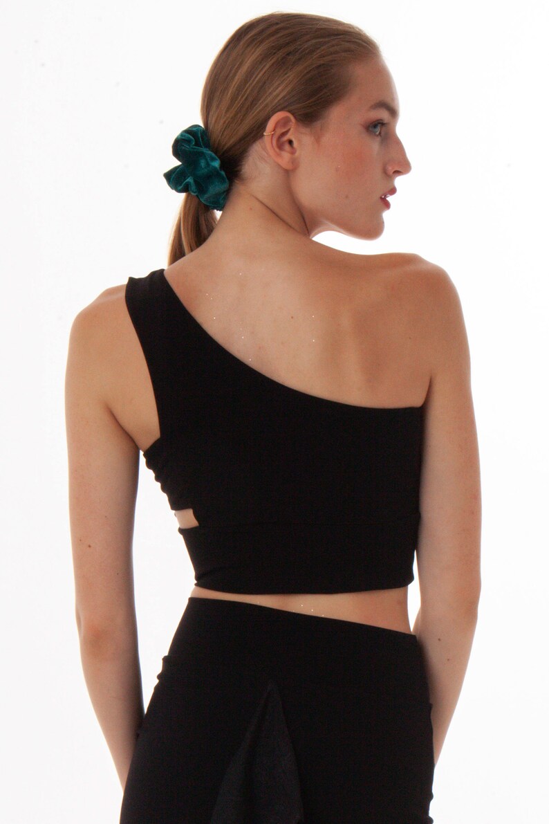 Argentine Tango Top One off the Shoulder Top Latin Practice - Etsy