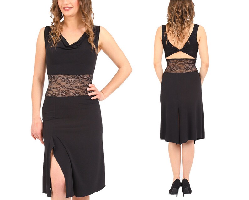 Argentine Tango Dress Salsa Dance Dress Tango Show Dress - Etsy