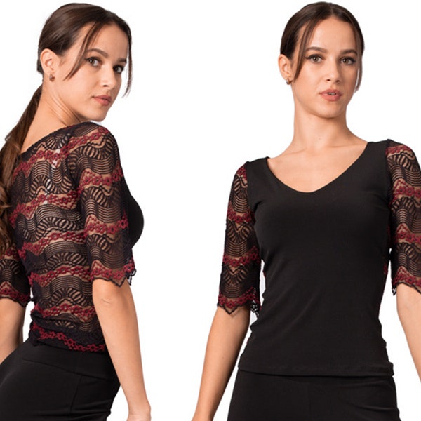 Stretch Lace Top - Etsy