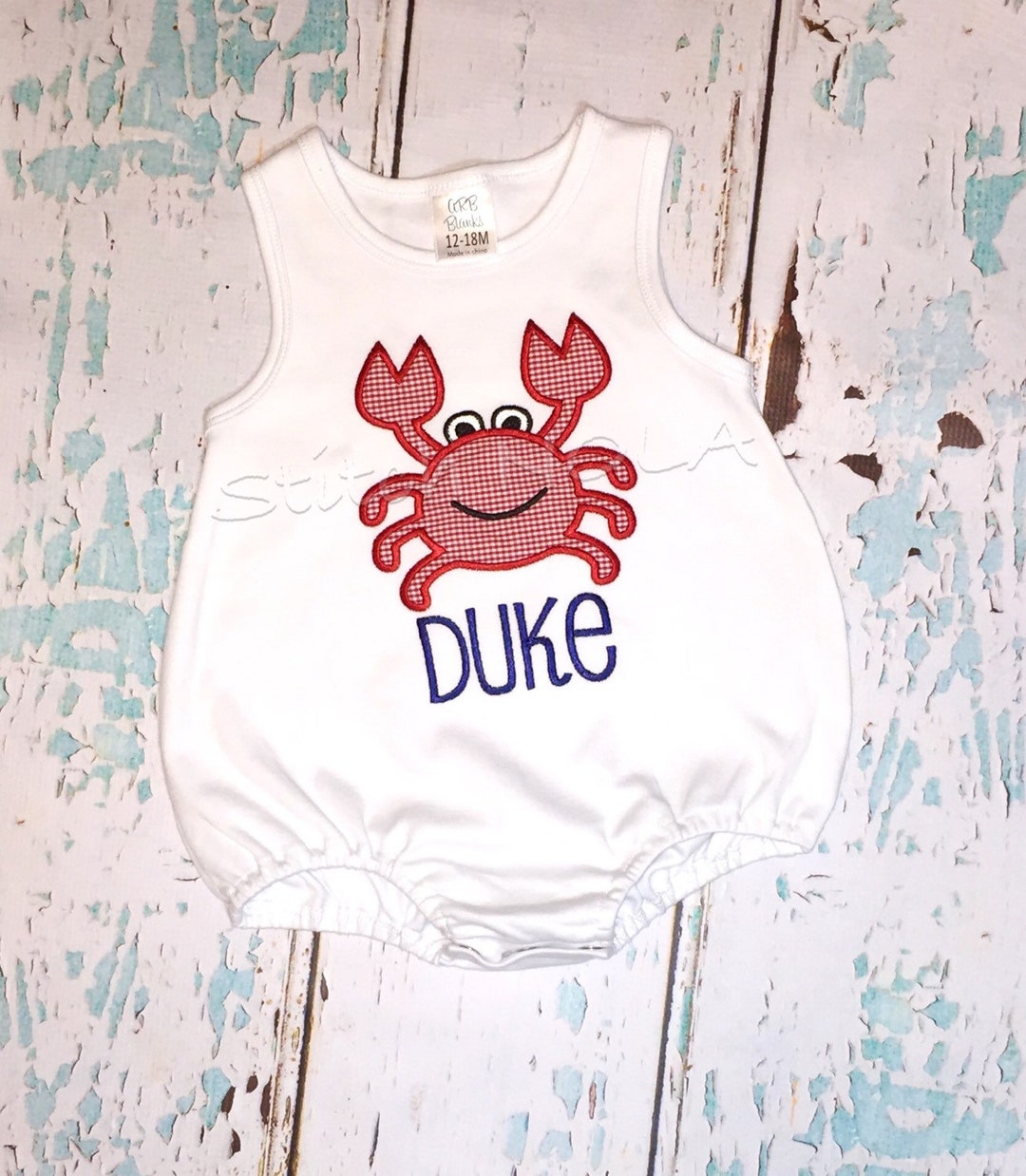 Crab Shirt, Gown, Bodysuit, Romper or Bubble - Etsy