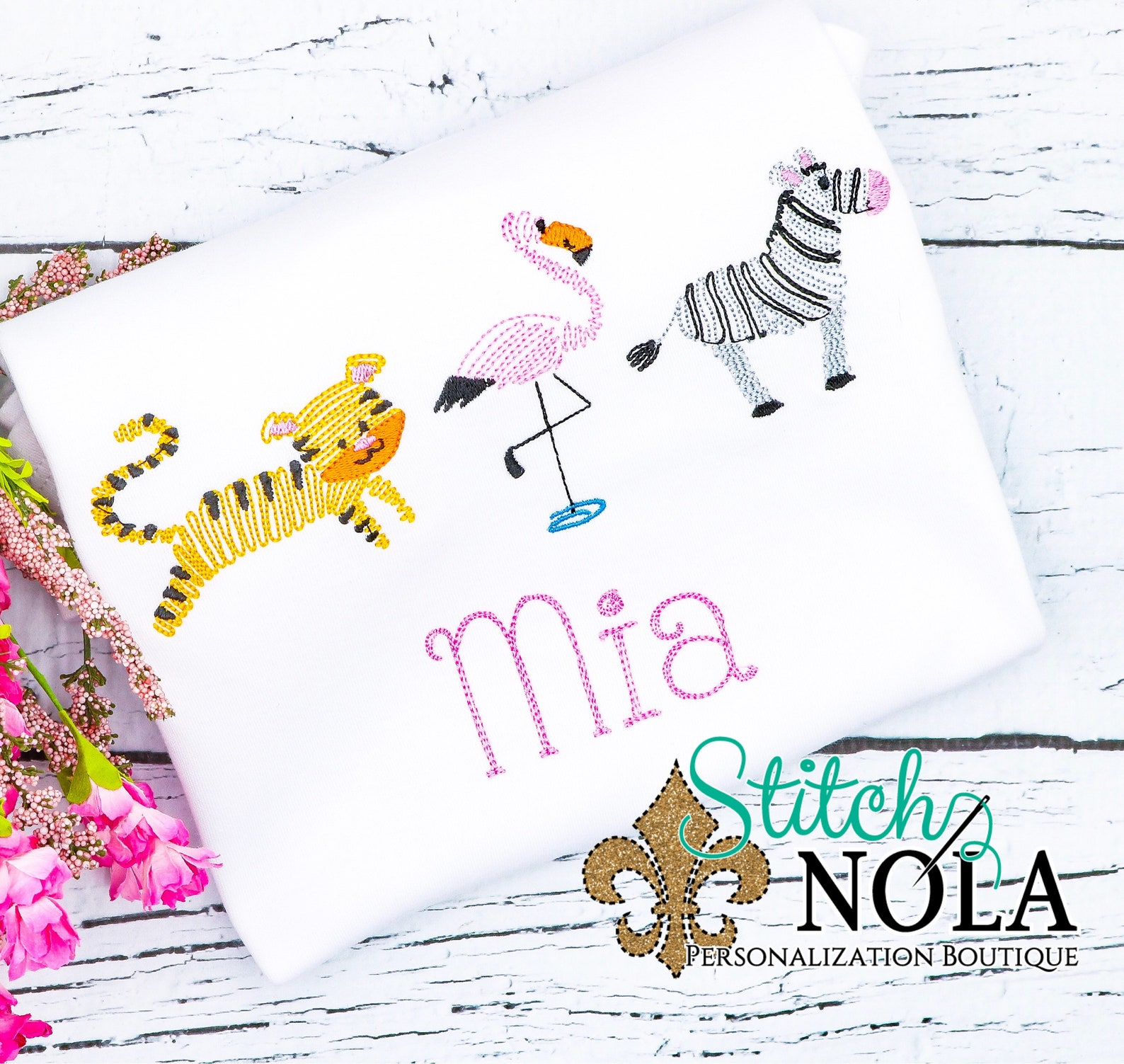 Zoo Animals Scribble, Zoo Animals Vintage Stitch, Zoo Animal Trio, Zoo ...