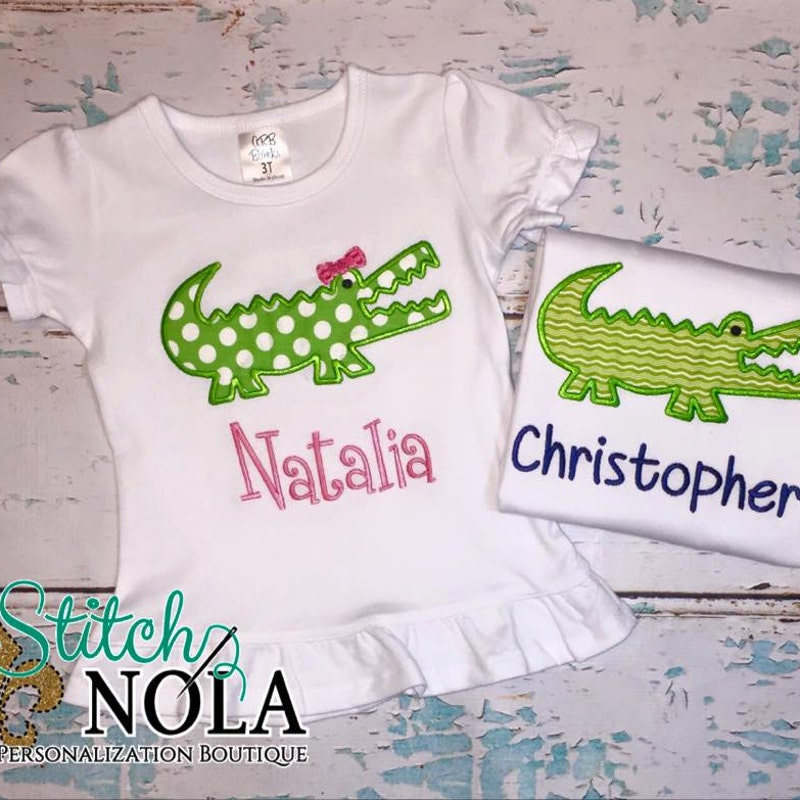 Alligator Shirt - Etsy