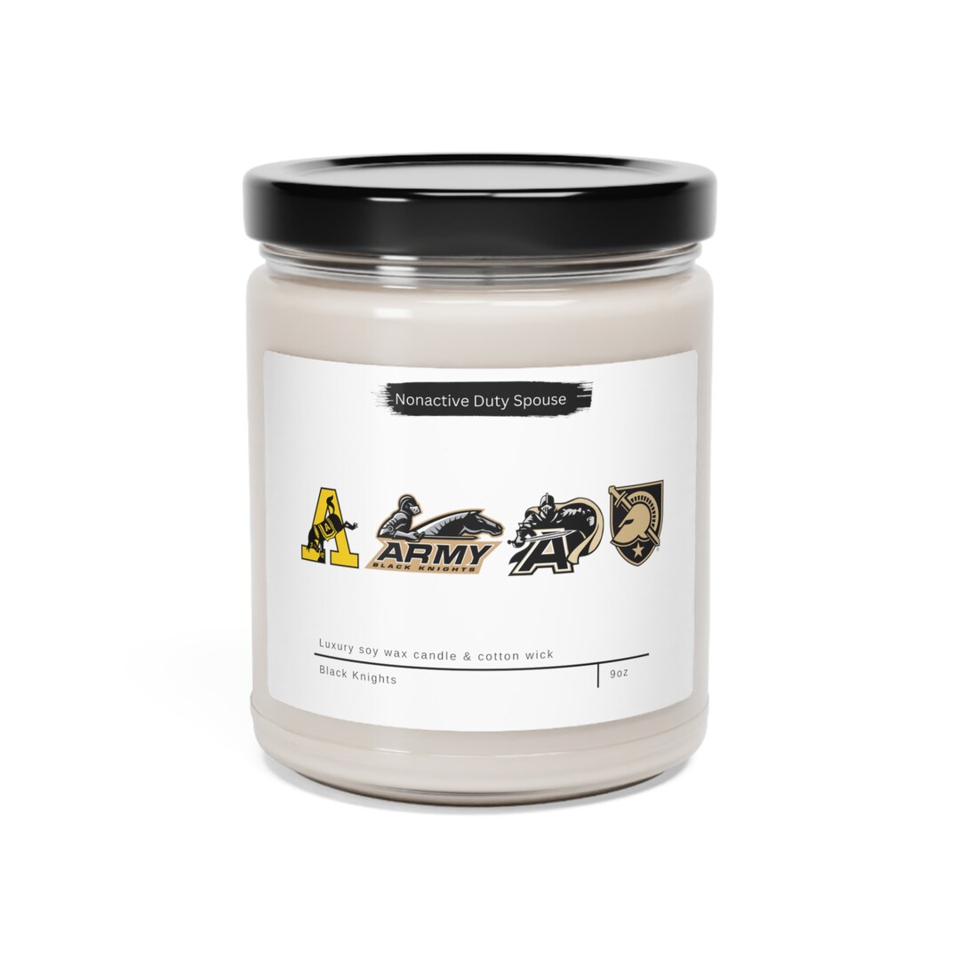 USMA Logos 1974-2023 Scented Soy Candle, 9oz, Cadet Soldier, Thank You ...