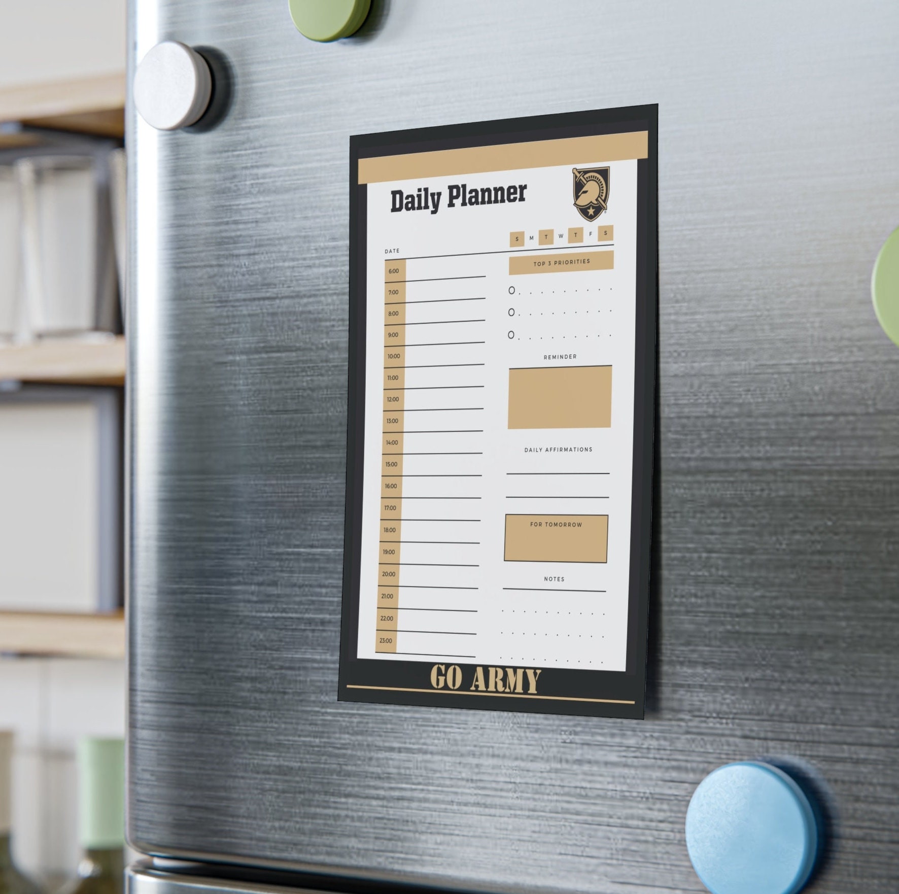 USMA West Point ARMY Daily Planner To-do List Post-it® Note Pads ...