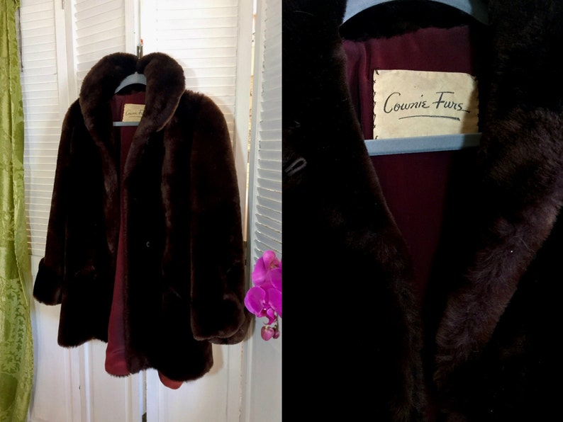 ON SALE: the Grizzly Coat an Authentic Cownie Furs Winter Coat ...