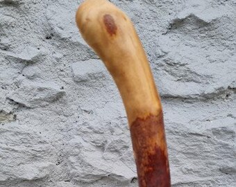 Natural Wood Handmade Walking Stick - Etsy