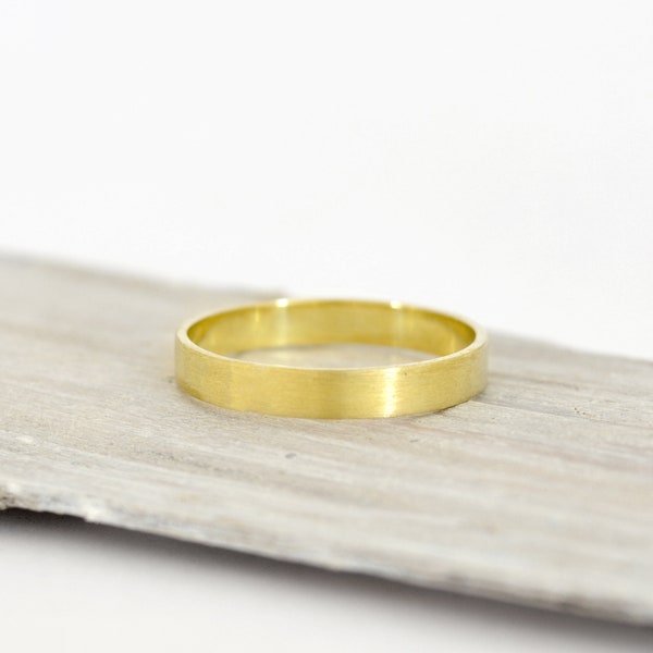 Simple Plain Ring - Etsy