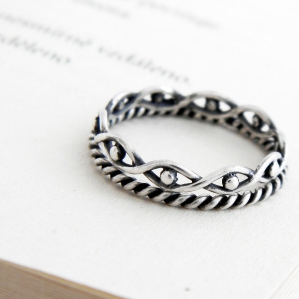 Delicate Stack Ring - Etsy