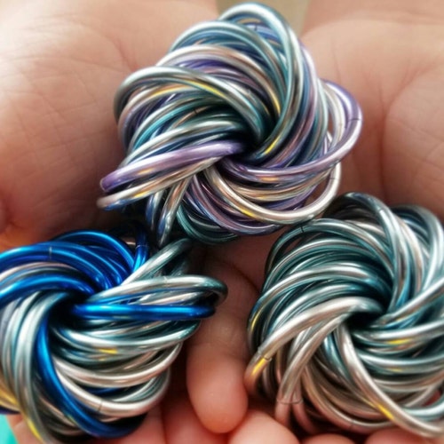 Key Ring Fidgets 3 Styles and 16 Colors | Etsy