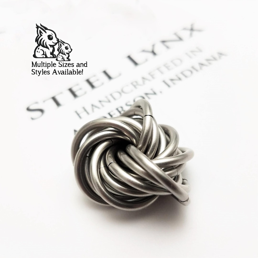 Mobii® STAINLESS STEEL: Stylish and Unique Office/desk/pocket Fidget ...