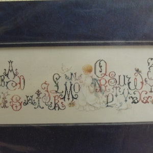 Lavender and Lace Enchanted Alphabet With DMC Floss Colors and - Etsy