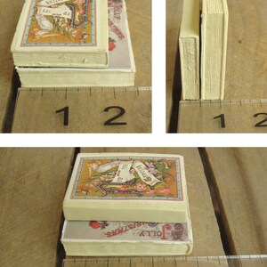 Miniature Books Doll House Diorama Prop 2 7/8 X 2 3/8 Tiny Books Doll ...