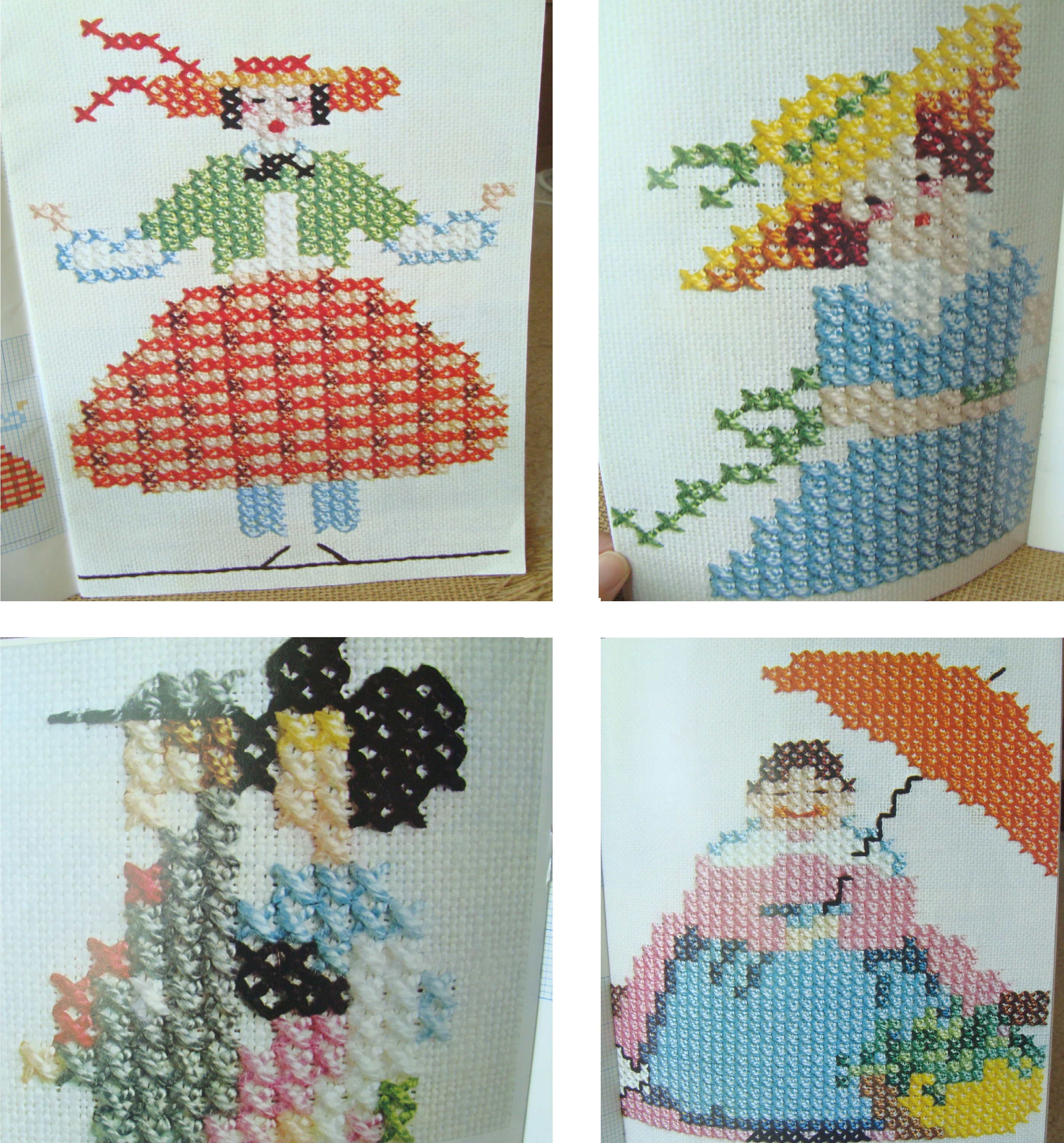 DMC Library Small Figures cross stitch embroidery pattern | Etsy