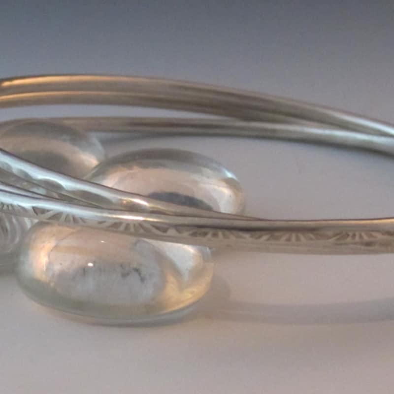 Triple Bangle - Etsy