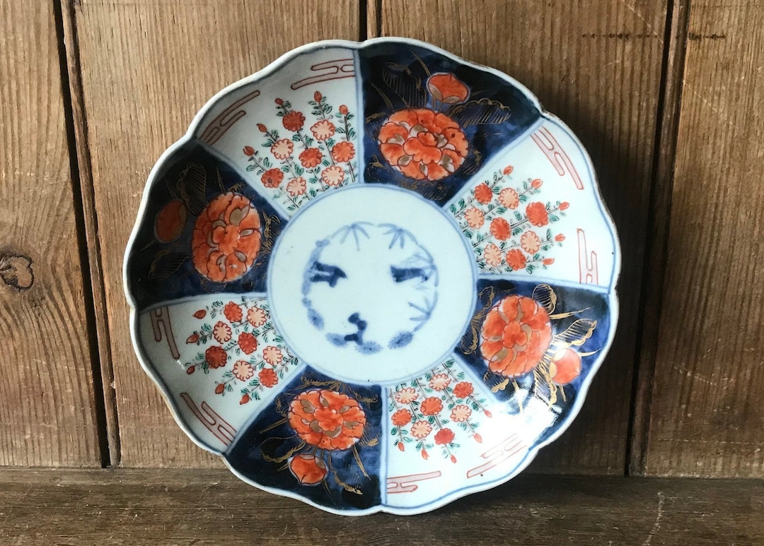Decorative Plate Imari Japan Circa 1900 - Etsy
