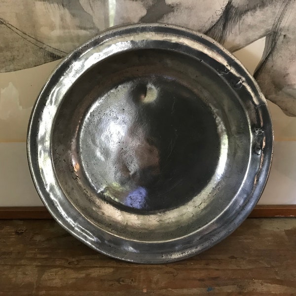 Antique Tin Platter - Etsy