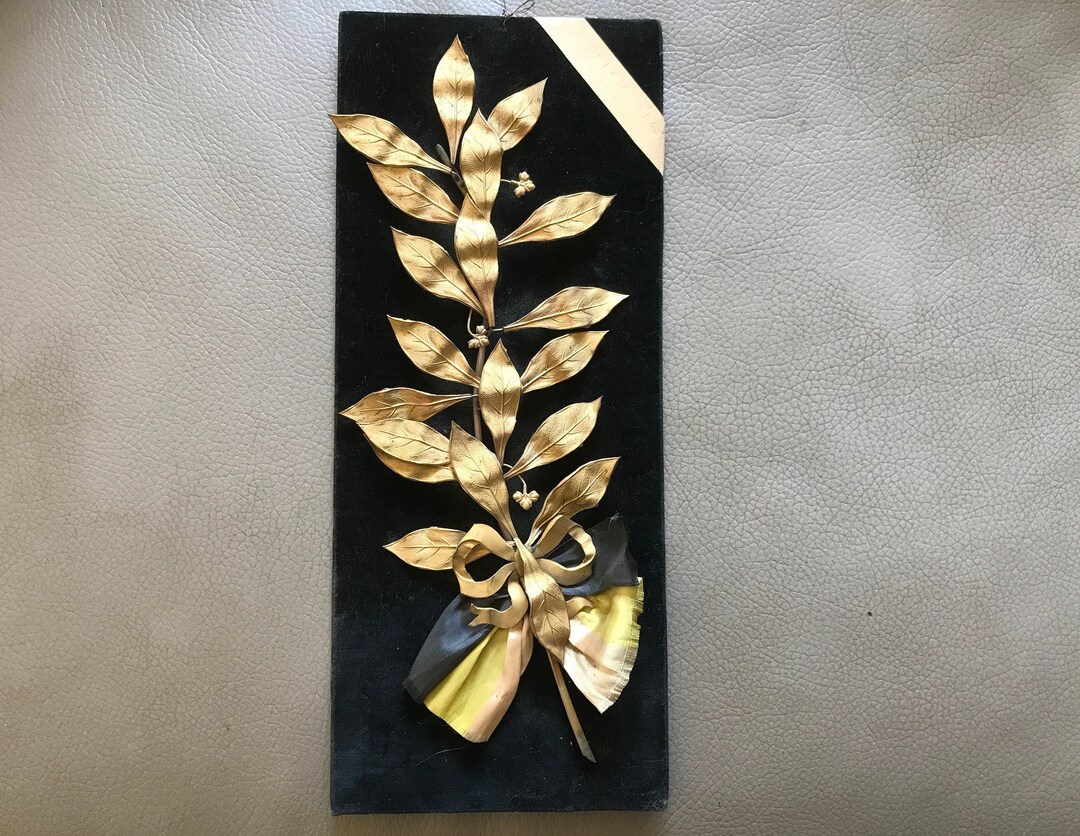 Metal Leaves Branch - Etsy