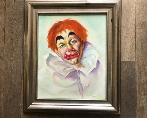 Famous Clown Oil Paintings