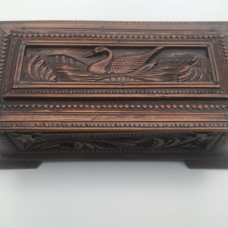 Swan Box - Etsy