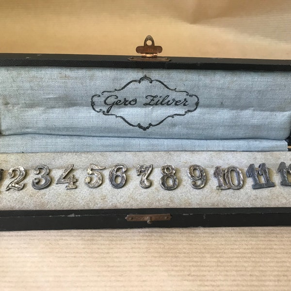 Metal Numbers - Etsy