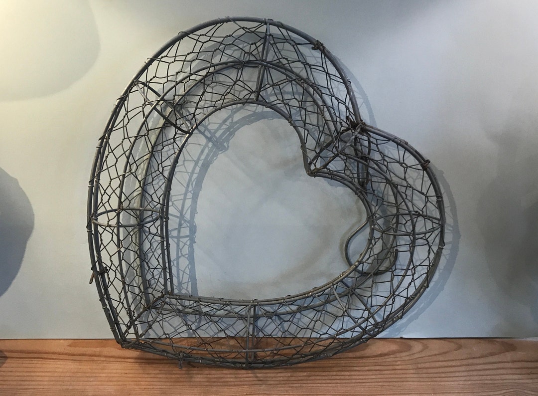 Wire Hart - Etsy