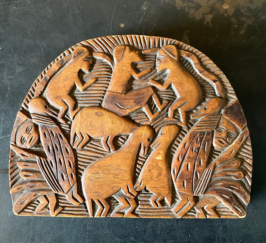 Tukula Powder Box, Kuba Ethnic Group, Democratic Republic of Congo - Etsy