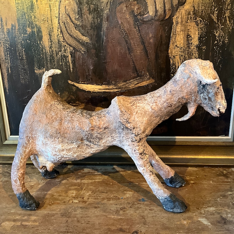Antique Goat - Etsy
