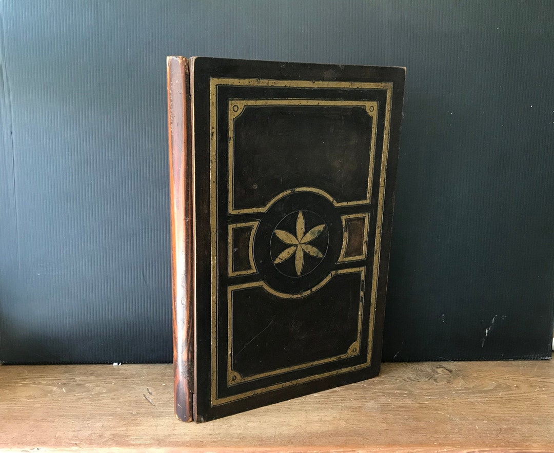 Big Box in the Shape of a Book, Fake Wooden Book - Etsy