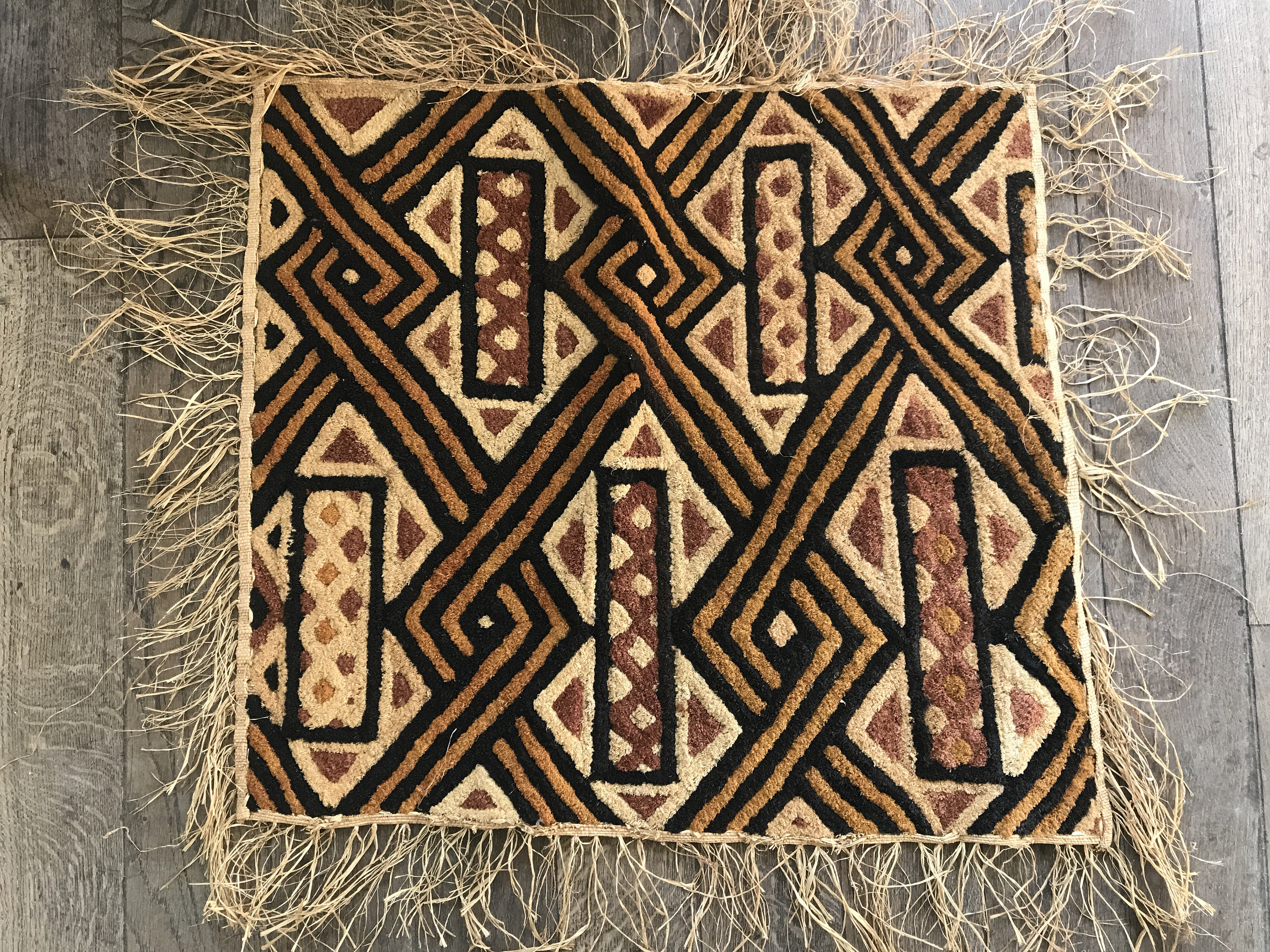 Kasai Velvet, Shoowa Fabric, DRC, Kasaï - Etsy