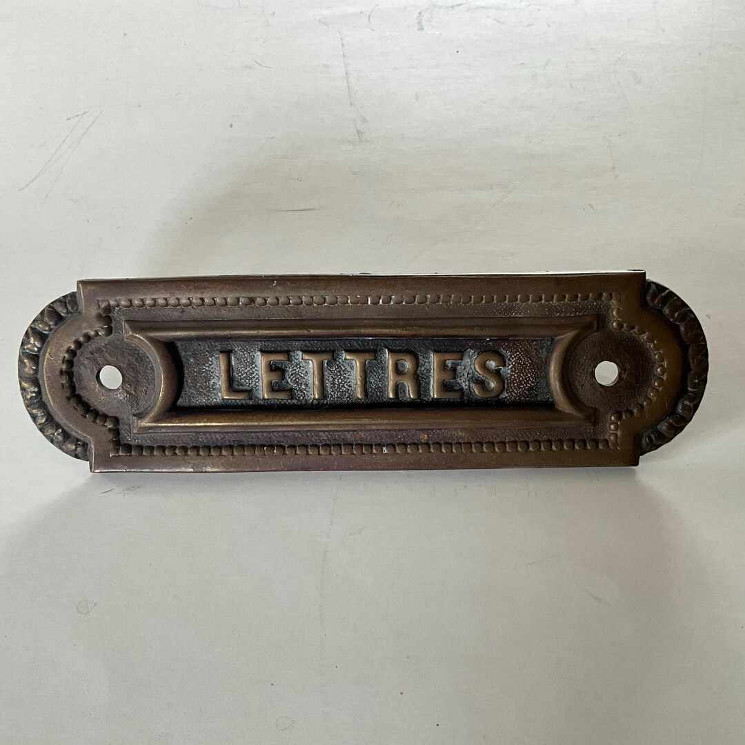 Bronze Mailbox Entrance From the Early 20th Century - Etsy