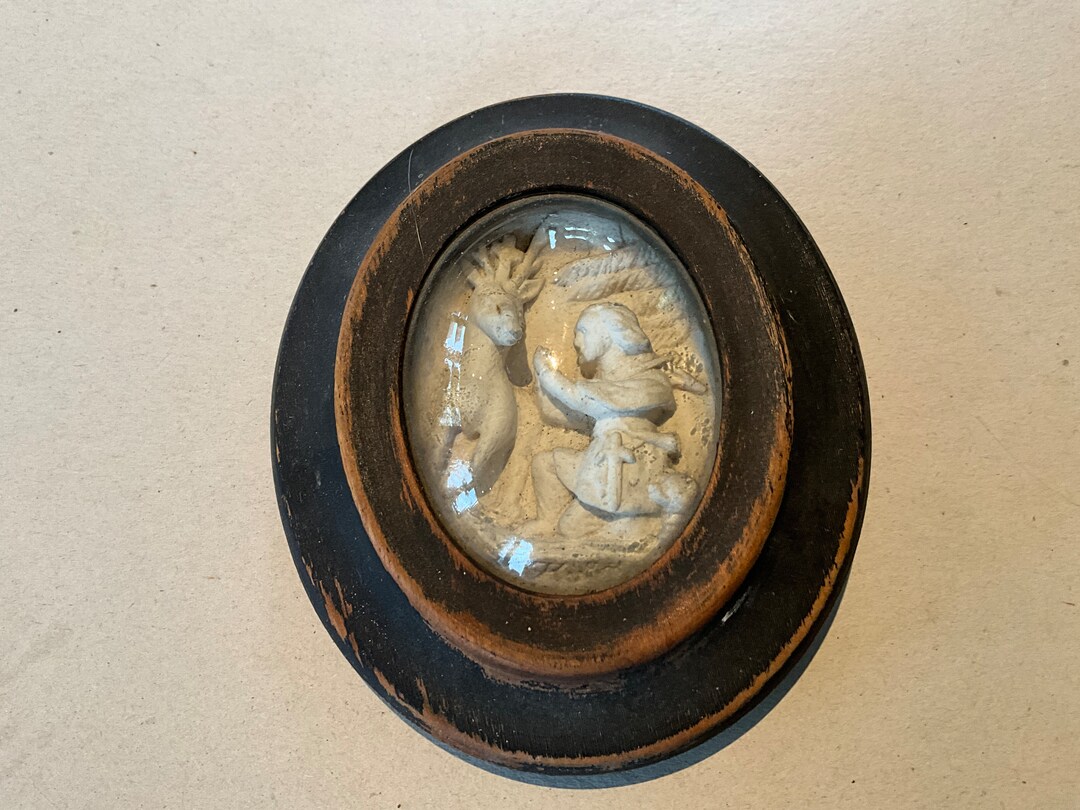 Napoléon 3 Frame With a Meerschaum St Hubertis With Deer. - Etsy