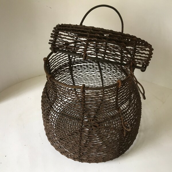 Woven Wire Basket - Etsy
