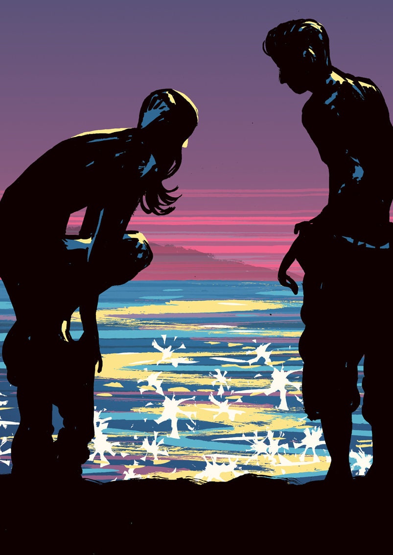 Besame Mucho Poster Night Swimming First Love Starry Sky Full - Etsy