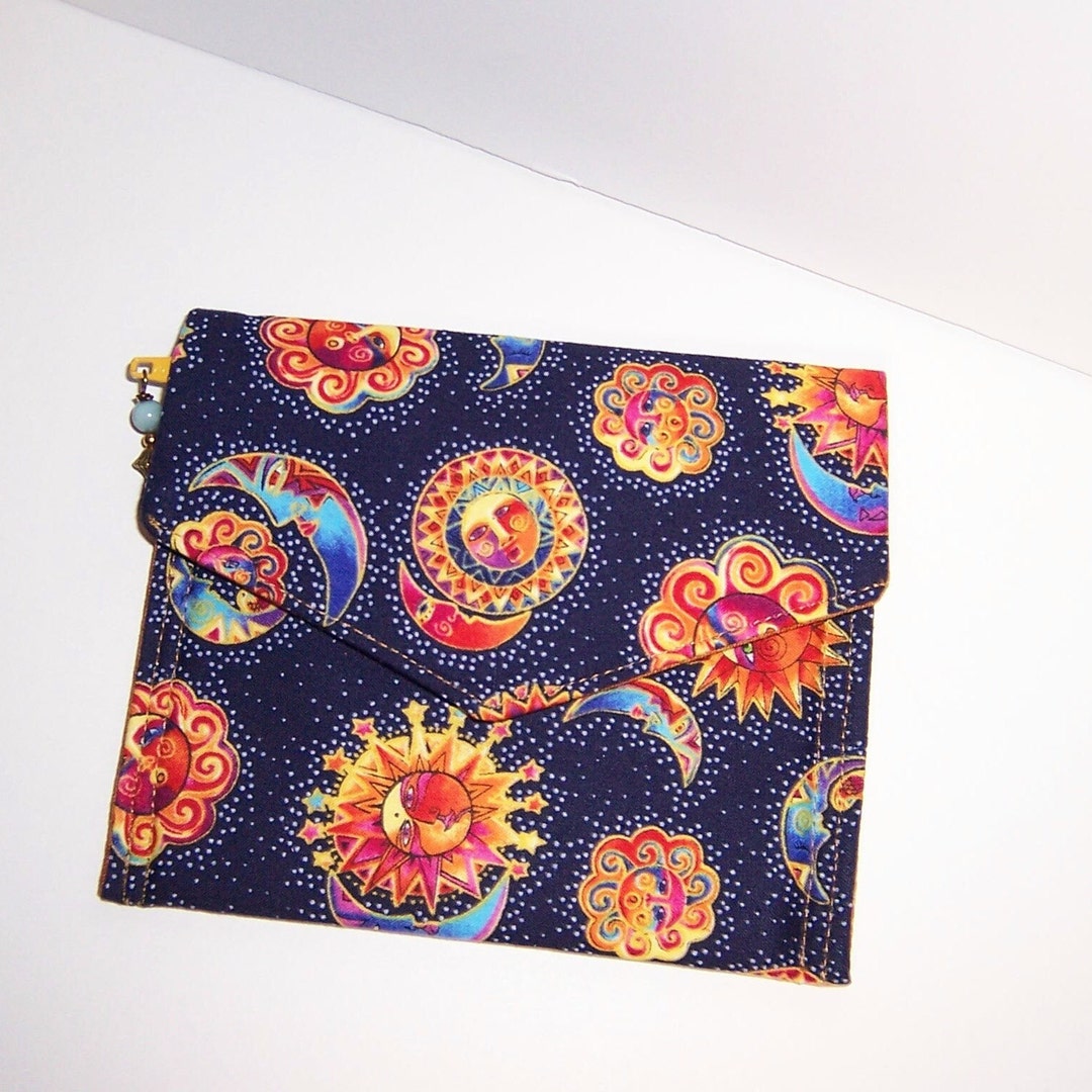 Small Wallet, Sun Moon Wallet, Thin Fabric Money Holder, Wallet With ...