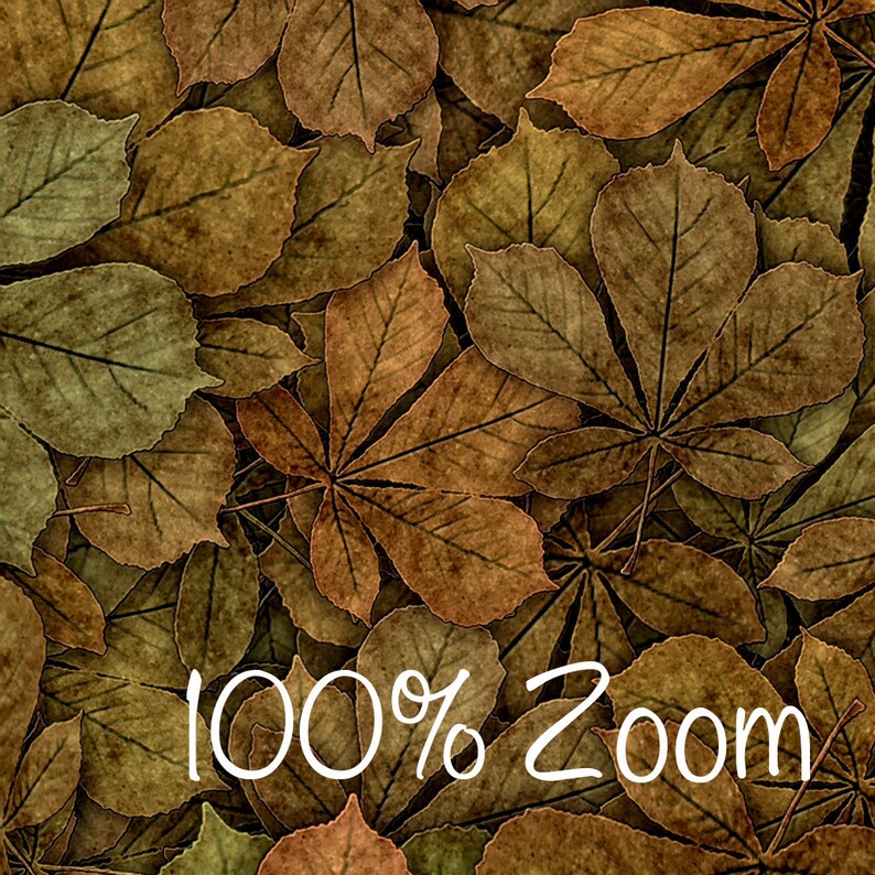 10 Digital Seamless Autumn Leaves Textures Digital Papers. 10 Inch. 300 ...